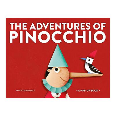英文原版 Adventures Of Pinocchio 木偶奇遇记 立体书 英文版 进口英语原版书籍