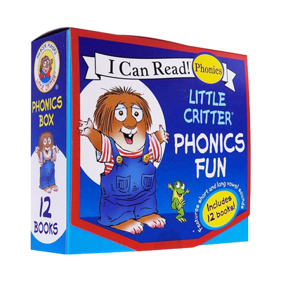 小毛人小怪物自然拼读盒装 Little Critter Phonics Fun 英文原版儿童读物 进口英语书籍
