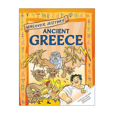 英文原版 Uncover History Ancient Greece 揭秘历史 古希腊 儿童人文科普百科 英文版 进口英语原版书籍