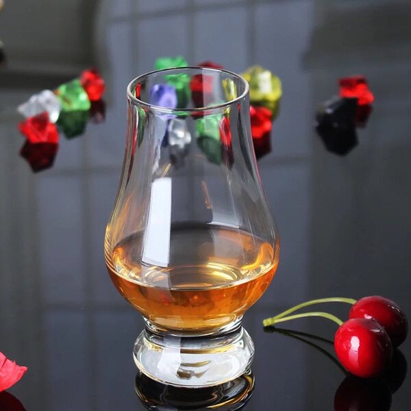 闻香杯水晶杯品酒杯威士忌迷你酒杯品鉴洋酒家用酒吧郁金香杯创意