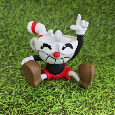 正版散货Youtooz茶杯头 茶杯头支架(Cuphead Device Holder) 公仔