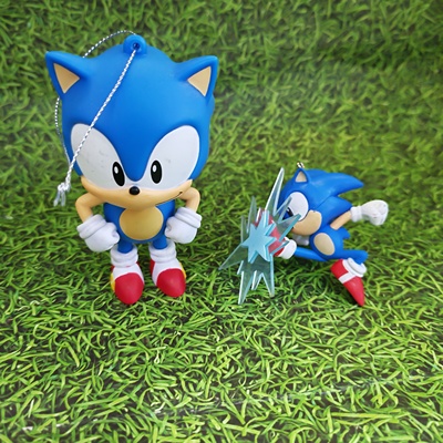 正版散货美国hallmark 超级索尼克音速小子挂件挂饰小摆件手办