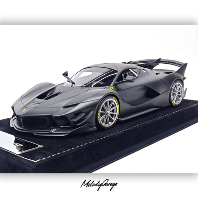 HH Model 法拉利FXXK EVO 亚光黑 1/18收藏限量树脂汽车模型