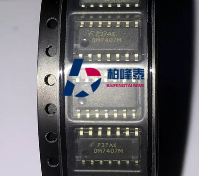 DM7407MX 丝印：DM7407M SOP-14 六反相缓冲器 FSC进口正品 直拍