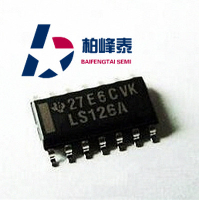 SN74LS126ADR 丝印：LS126A SOP-14 ON/TI正品 IC配单可直拍