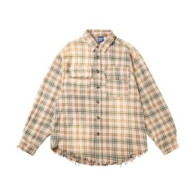TRIPLE23AW复古格纹衬衫