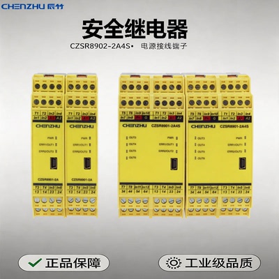 辰竹CZSR8902-2A4S安全继电器