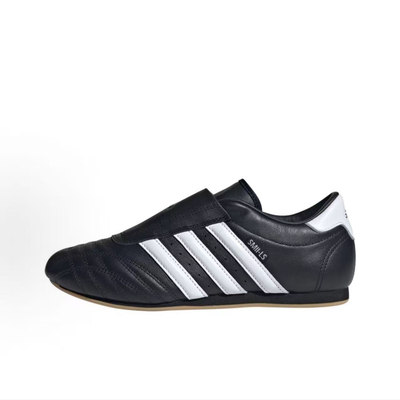 adidas TAEKWONDO 跆拳道鞋 低帮 薄底鞋 运动休闲鞋 黑色JQ4775