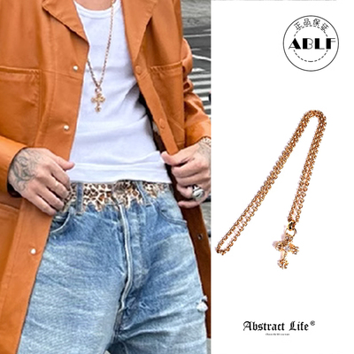 马师傅同款十字架项链