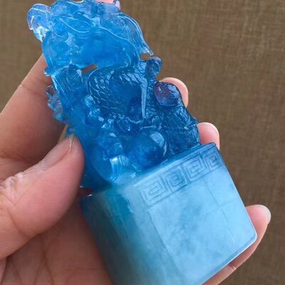 水晶原石吊坠捡漏直播间摆件