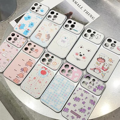 适用VIVO S60/S50PROMINI/Y600PRO/Y76S/Y52S/Y33S/X300S皮纹秒变大视窗彩绘卡通精孔软胶全包保护手机壳批发