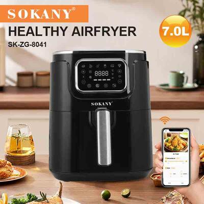 出口SOKANY8041空气炸锅7L大容量家用全自动触屏电炸锅 AIRFRYER