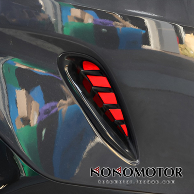 KIA STINGER 起亚斯汀格 后杠反光警示贴 韩国进口