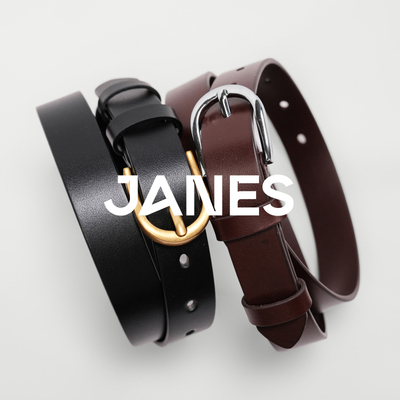 简束百搭基础款头层牛皮女士腰带