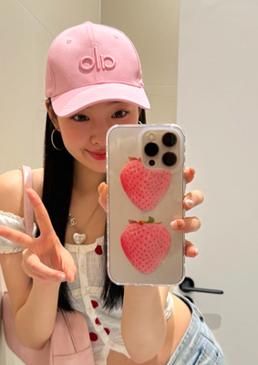 多巴胺色系新款瑜伽男女硬顶棒球帽鸭舌帽情侣款透气运动防晒