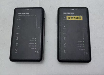 FireWire800+USB2.0 SCSI Bridge
