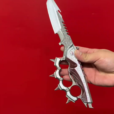 刀皮模型三角行动游戏周边1 厘米合金收藏摆件爆款玩具