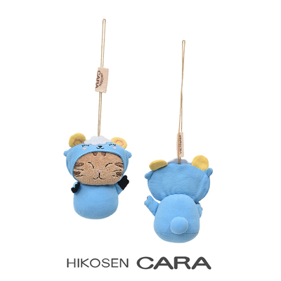 HIKOSEN CARA卡拉猫十二生肖小羊可爱呆萌公仔钥匙扣包包挂件