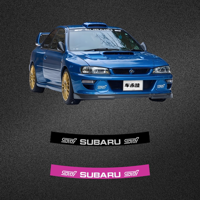 斯巴鲁BRZSTI前挡玻璃遮阳贴纸