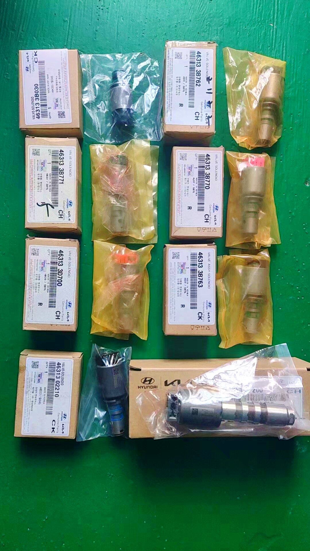 北京现代起亚智跑索纳塔雅绅特途胜名图伊兰特变速箱阀体电磁阀