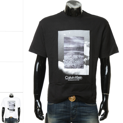 CK男士短袖时尚圆领T恤