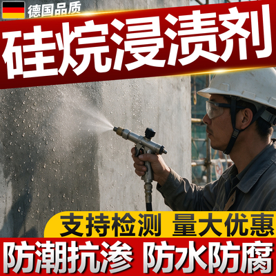 硅烷浸渍剂异丁基三乙氧基混凝土防腐水桥梁墩台外墙渗透型防护剂