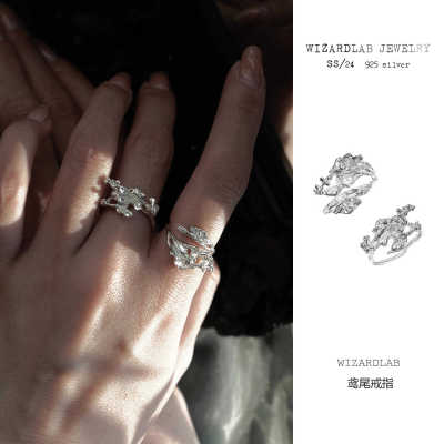 WIZARDLAB银小众原创落葵戒指