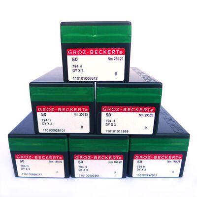 进口格罗茨机针DYX3 794H多针机扁圆针柄针