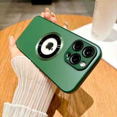 护眼漏标磁吸适用iphone16pro15promax苹果13141211手机壳保