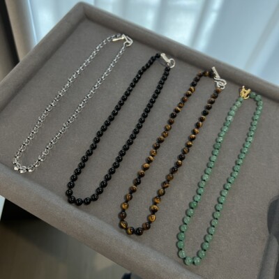 天然石玛瑙串珠女项链