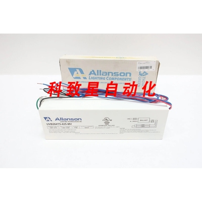 工业配件ALLANSON UVB264T5-425-MV UV BALLAST 175W 120V-AC 277