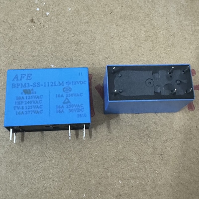 原装AFE爱福BPM3-SS-112LM 124LM 16A 250VAC 6脚 12V24VDC继电器