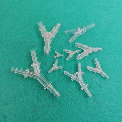 Y型三通软管医用透明宝塔接头