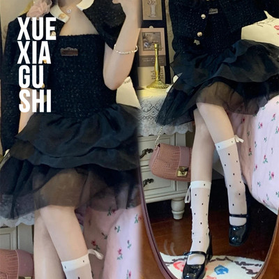 【丝带波点仙女长袜】