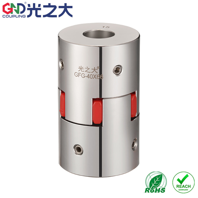 GND光之大传动GFG不锈钢梅花联轴器伺服电机大扭矩弹性DEP51