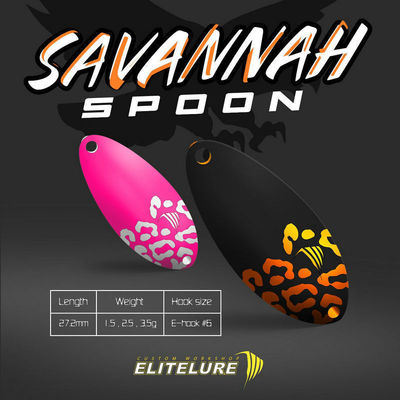 EliteLure艾利特飞羽飛羽旋转亮片马口罗飞饵精细作钓鳟魚路亚饵