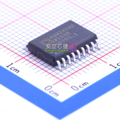 RS232芯片 ADM242ARZ SOIC-18 ADI(亚德诺) 电子元件配单全新原装