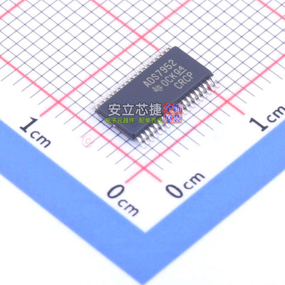 模数转换芯片ADC ADS7952SDBTR TSSOP-38 TI/德州 电子元器件配单