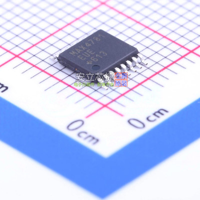模拟开关/多路复用器 MAX4781EUE+ TSSOP-16 MAXIM(美信) 元器件