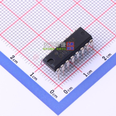 转换器/电平移位器 CD40109BE PDIP-16 TI/德州 电子元件全新原装