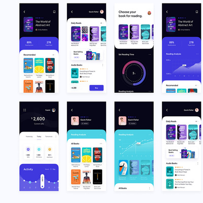 40页音频/视频播客APP0应用程序UI设计sketch，xd，figma格式