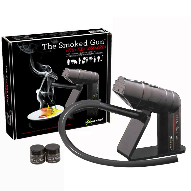 美国进口smoked gun手持式烟熏枪器分子美食料理烟熏技术SG2-PSC_虎窝淘