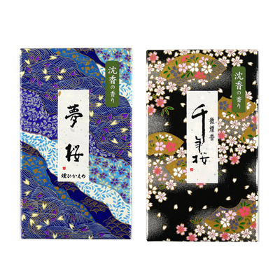 日本 奥野晴明堂 千年樱 梦樱古典香木系沉香线香樱花香进口熏香