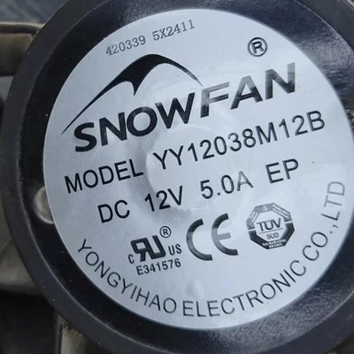 SNOWFAN全新 YY12038M12B 12V 5.0A 12厘米散热风扇T100S大疆专用