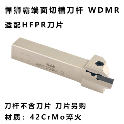 3毫米悍狮霸端面槽刀HFPR刀片 WDMR2525M 25/30 30/38 30/75/140