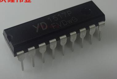 IC集成电路 YD1517P 双声道音频功放IC芯片 直插封装DIP-18脚