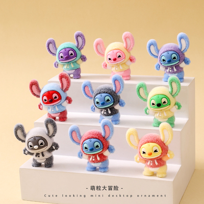 新款可爱植绒长耳朵奇奇公仔潮玩