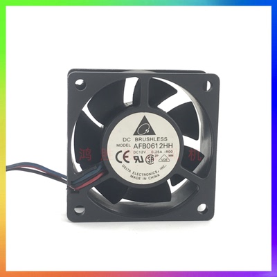原装台达 AFB0612HH 6025 12V 0.25A 6厘米 变频器 机箱 散热风扇