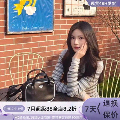 Adidas阿迪达斯三叶草女子斜挎包