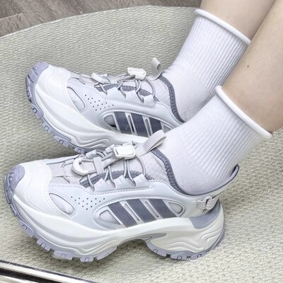 Adidas超轻稳定可调节魔术贴凉鞋